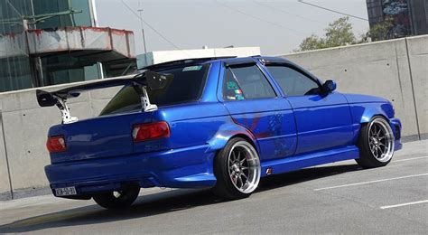 The Ghost Blue Proyecto Tuning Sobre Un Nissan Tsuru
