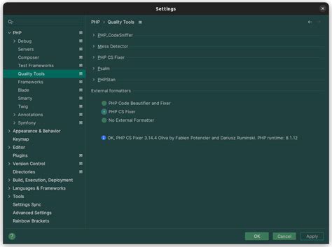 Phpstorm не заменяет встроенный инструмент форматирования кода — Хабр Qanda