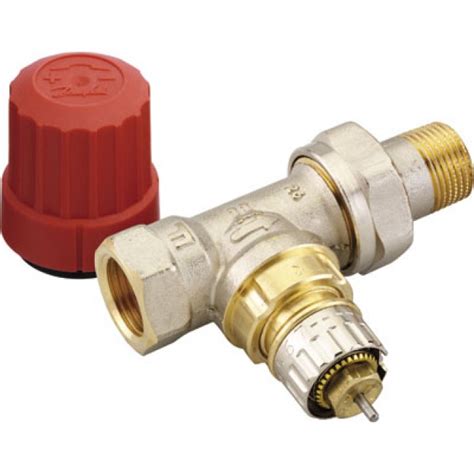 Robinet thermostatisable droit avec préréglage RA IN 10 filetage