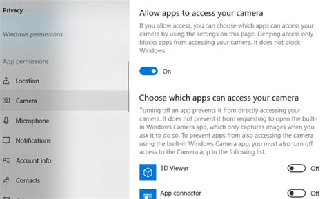 How To Disable The Webcam In Windows 10