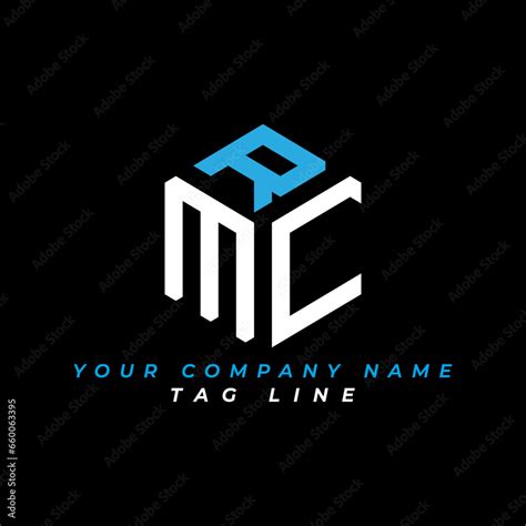 Rmc Letter Logo Creative Design With Vector Graphic Rmc Simple And