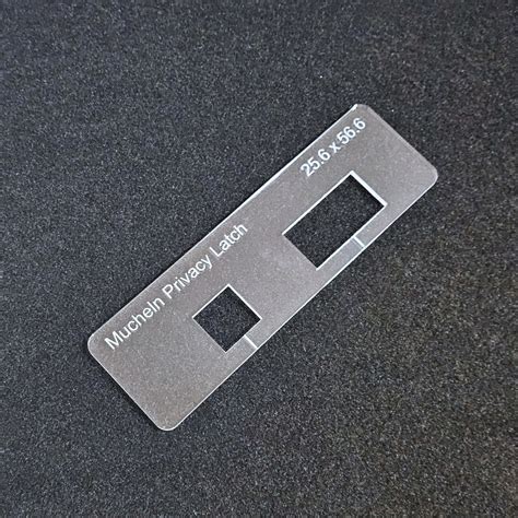 Mucheln Privacy Latch Template Lockcarpentry Shop