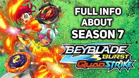 New Beyblade Burst Season 7 Quadstrike Information Release Date
