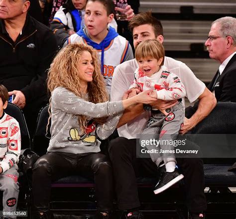 Shakira Sasha Pique Mebarak And Gerard Pique Attend The New York