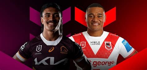 Broncos V Dragons Round 19 2024 Match Centre