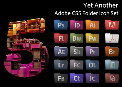 Yet Another Adobe Cs5 Icon Set By Misterspringtime On Deviantart