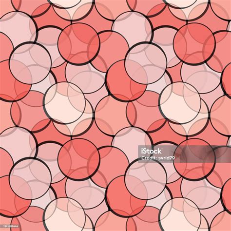 원 모양이 있는 매끄러운 모델 콜라주 스테인드 글라스 스타일로 일러스트레이션 아르 데코 스타일 다른 색상의 혼란 라운드와 원활한 패턴 벽지 섬유 인쇄 타일 및 포장용 구도에