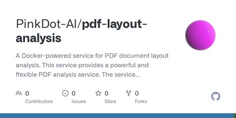 Github Pinkdot Aipdf Layout Analysis A Docker Powered Service For Pdf Document Layout