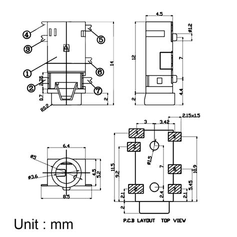 Female Audio Jack Wiring Diagram