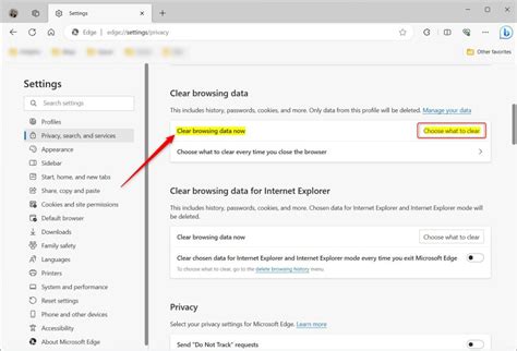 How To Clear Browsing Data In Microsoft Edge Geek Rewind