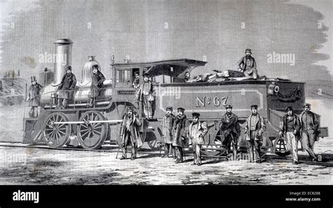 George Stephenson Railway Engine
