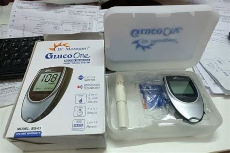 06 333 Mmoll Box And Strips Glucometer 28 Days Model Namenumber