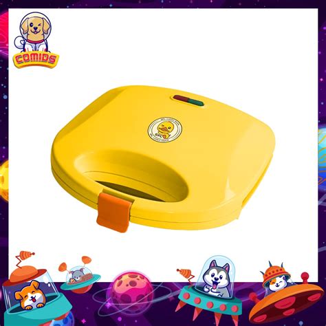 เครื่องทำแซนวิซ ลายเป็ด เครื่องทำขนมเครื่องทำแซนวิช เครื่องอบแซนวิช เครื่องปิ้งขนมปัง การทำแซน