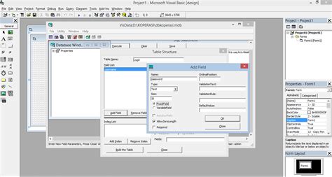 Membuat Database Melalui Visual Data Manager VB Blog Kibe