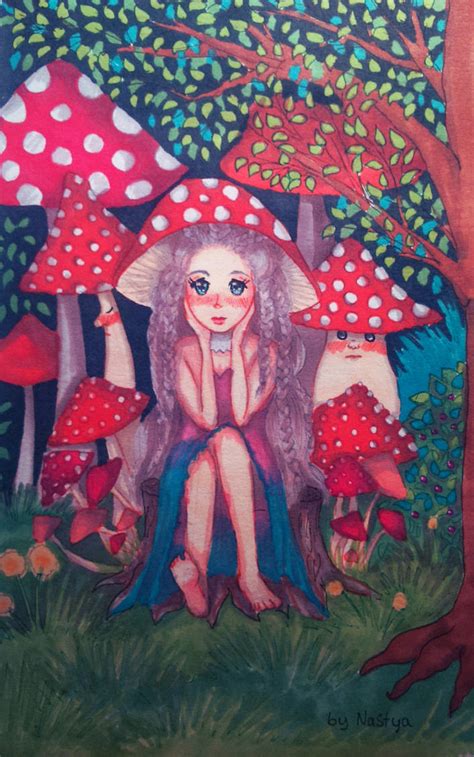 Mushroom Nymph By Ishanomomo On Deviantart