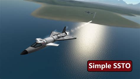 Kerbal Space Program Simple SSTO Tutorial YouTube