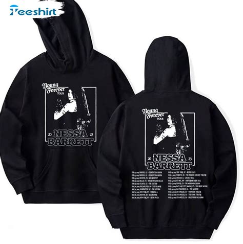 Nessa Barrett Young Forever Tour 2023 Shirt Trendy Nessa Barrett 2023