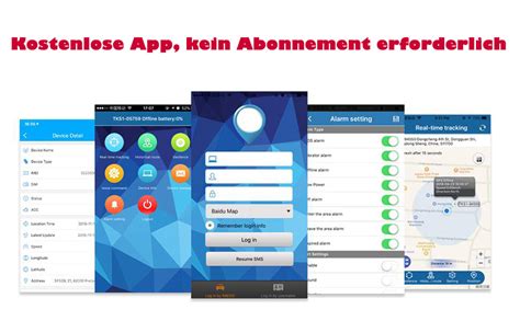 TKMARS GPS Tracker Auto GPS Tracker Ohne ABO Tage Standby Zeit Mah Stark Magnetisch