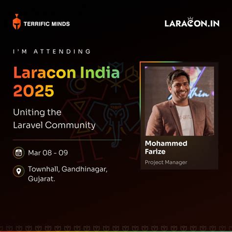 Laravel Php Laracon Laraconin Laraconin2025 Php Development Terrific Minds