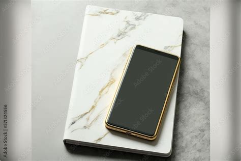 Smartphone Mockup Empty Screen This Is A Royalty Free Fictitious