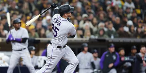 C J Cron Hits 2 Homers On Opening Day
