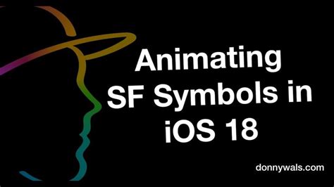 Donny Wals On Linkedin Animating Sf Symbols On Ios 18