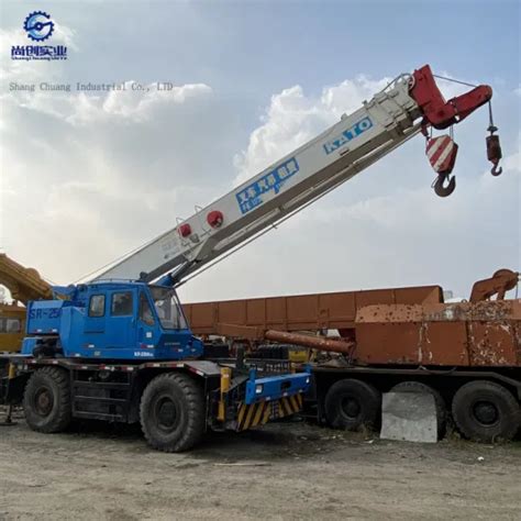 Used Kato Kr 25h 4 Arm Truck Crane 25ton Off Road Mobile Crane