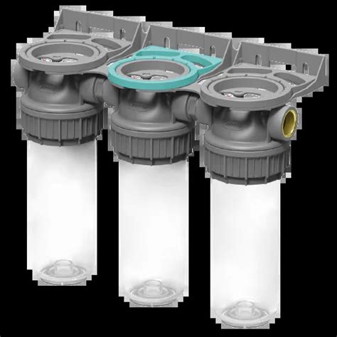 ᐉ Колба фільтра пластикова Triplex Eco 3p 9″ 3 4″ Прозорий • Краща ціна в Києві Україні