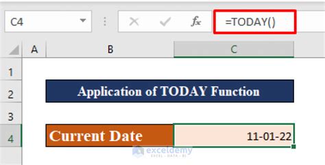 How To Insert Current Date In Excel 3 Ways Exceldemy