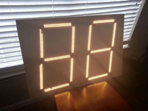 Giant Two Digit Countdown Clock Duino