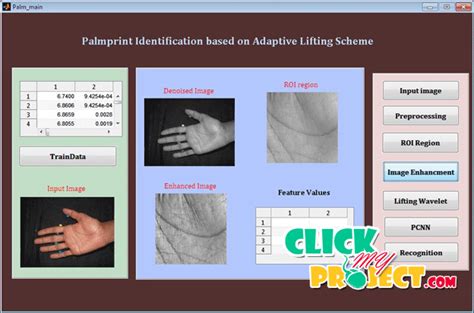 on line fast palmprint identification based on adaptive lifting wavelet