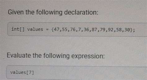 Solved What Is The Output Of The Following Code Int