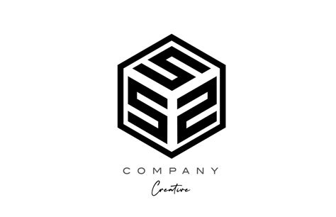 Three Letter Cube S Alphabet Letter Logo Icon Design With Polygon