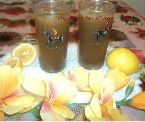 Priyanka S Simple Delicious Recipes Lemon Jal Jeera
