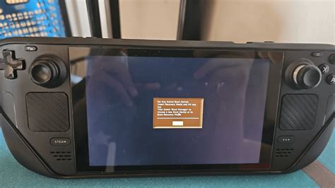 Select Boot Manager After New Update R Steamdeck