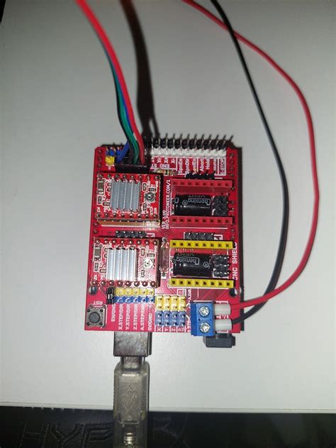 Stepper Motor Setup Trouble Shooting Cnc Shield V Accelstepper H Motors Mechanics Power