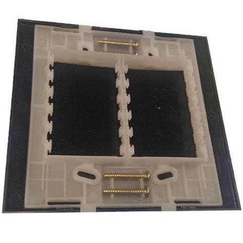 Conjunto X Linha Ebony Sleek Alto Brilho Tomadas A P T Separadas MadeiraMadeira