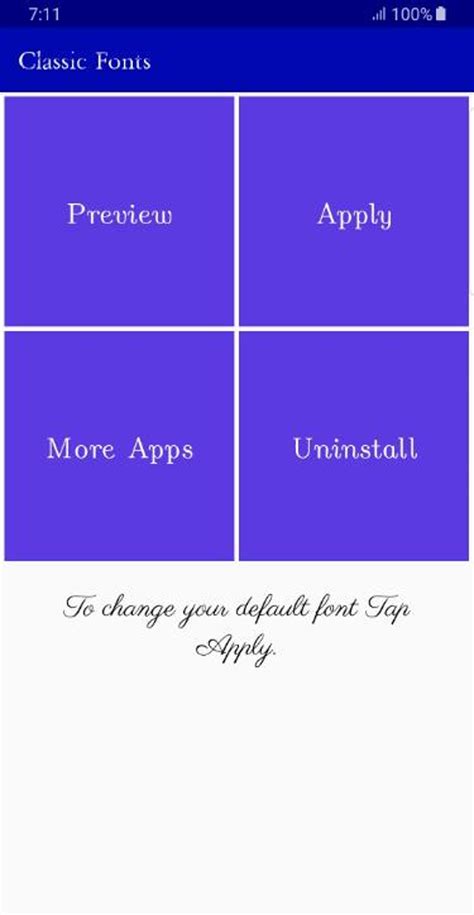 Android Için Classic Font Style Apk İndir