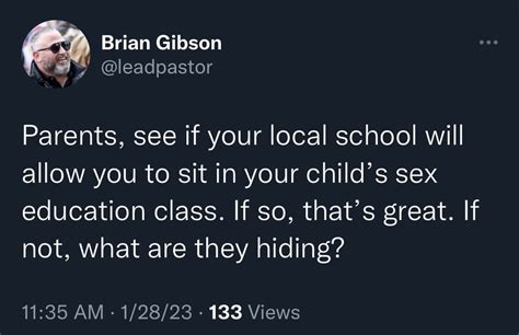 Maga Freak Wants To Watch High Schoolers During Sex Ed R