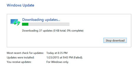 Windows Update Stuck At Earth S Lab
