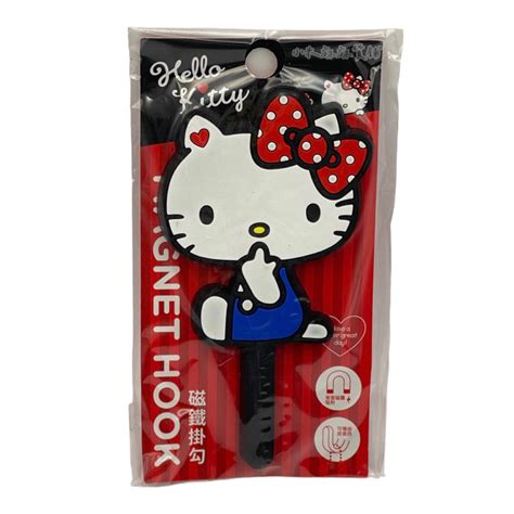 現貨！正版授權 Sanrio三麗鷗 《kitty》磁鐵掛勾1入 蝦皮購物