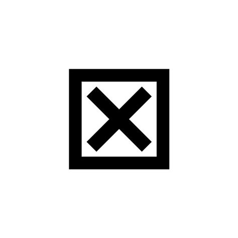 checkmark cross vector svg icon svg repo