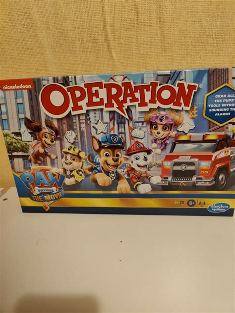 Operation Game Paw Patrol Version Etsy Australia