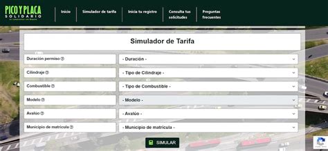 Pico Y Placa Solidario En Bogotá Paso A Paso Para Inscribir Su Carro