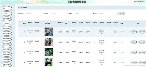 java毕业设计校园设备报修系统（springboot mysql jdk1 8 meven） 基于java学校报修系统的实现 csdn博客