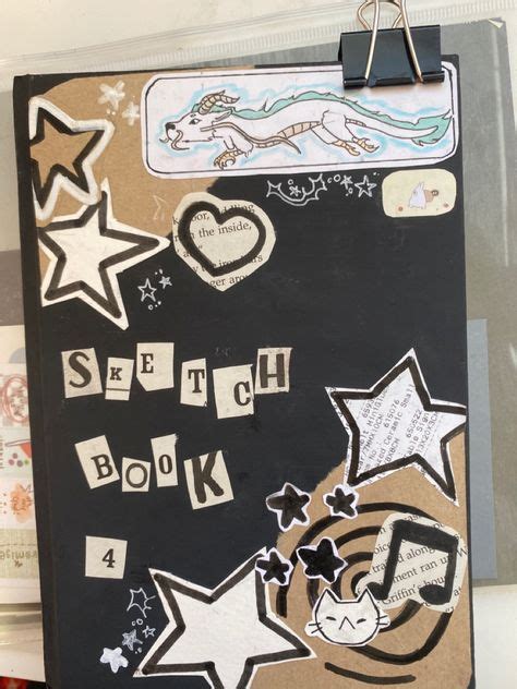 Cute Sketch Book Cover Ideas