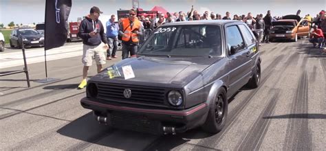 950 HP Volkswagen Golf Mk II Is A Turbo VR6 Hero Does Stunning 1 2