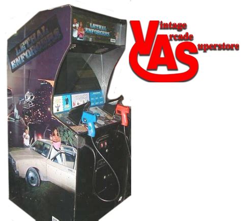 Lethal Enforcers Arcade Game For Sale Vintage Arcade