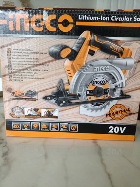 INGCO LITHIUM LON CIRCULAR SAW Furniture Home Living Home