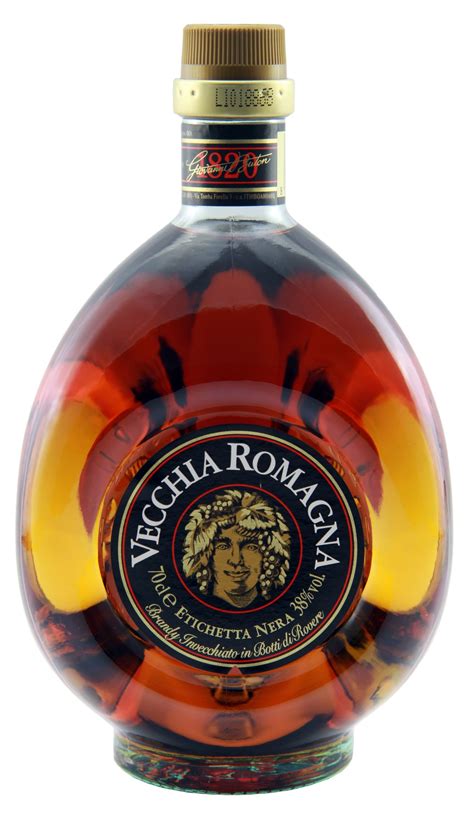 Italian brandy called Vecchia Romagna. From central Italy where ...